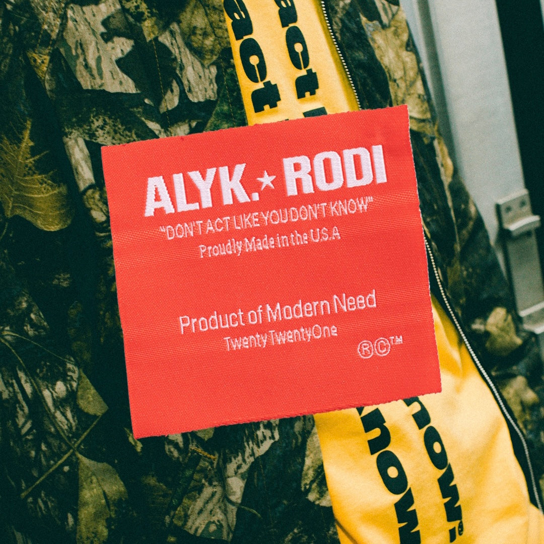 [ACT LIKE YOU KNOW] ALYK Winter 22’ – RODI STORE - TOKYO